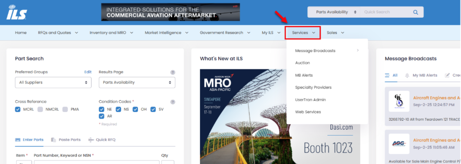 ILSmart Overview – Inventory Locator Service